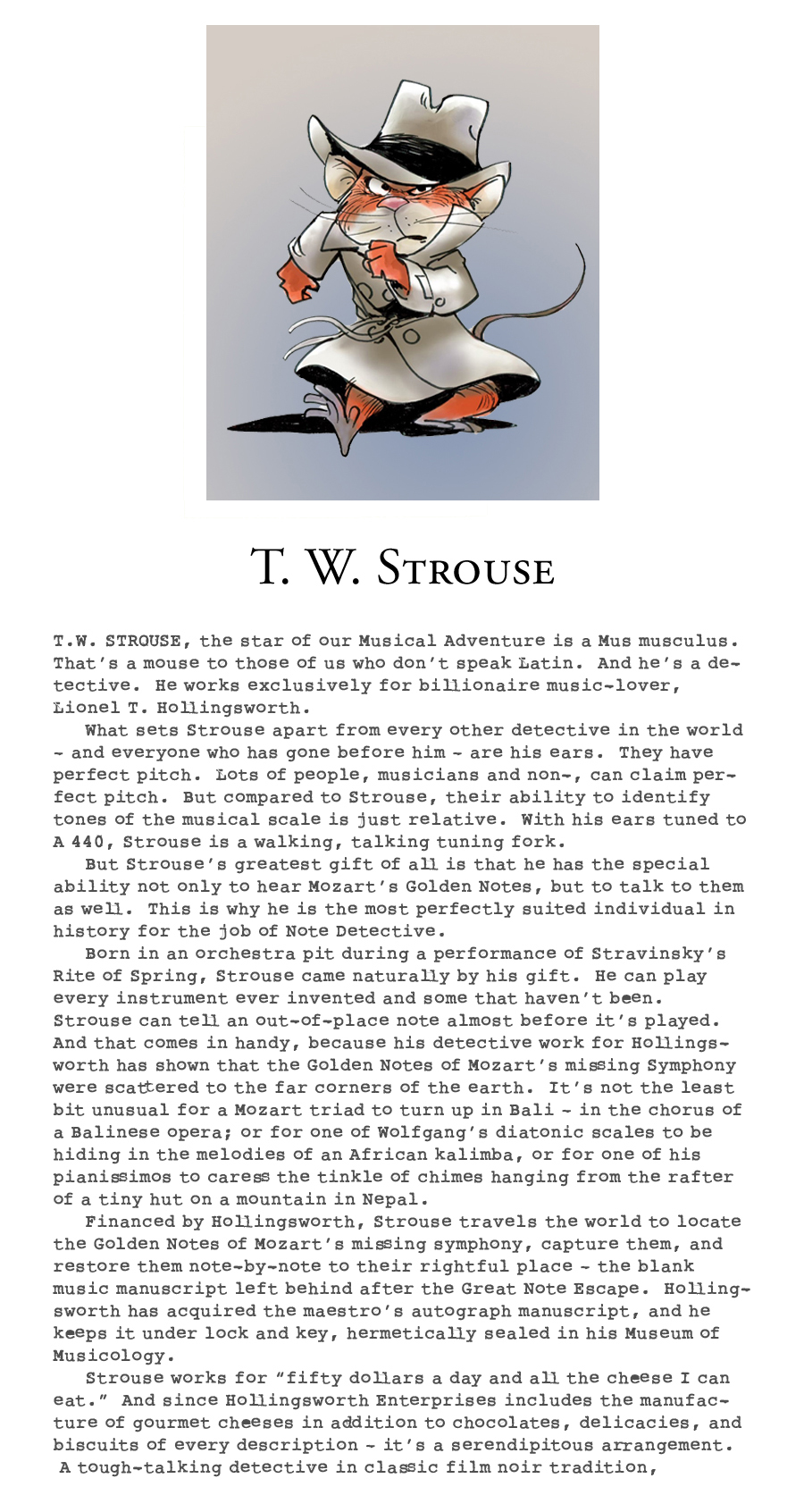 Characters – The Note Hunter